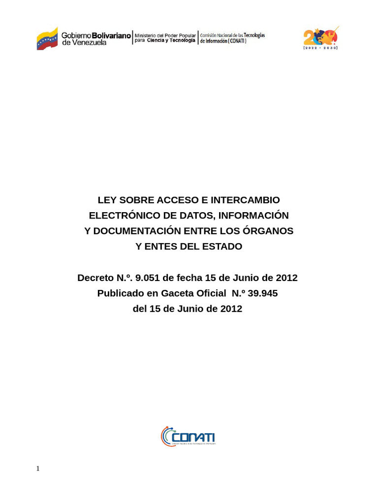 Ley de Interoperabilidad | PDF