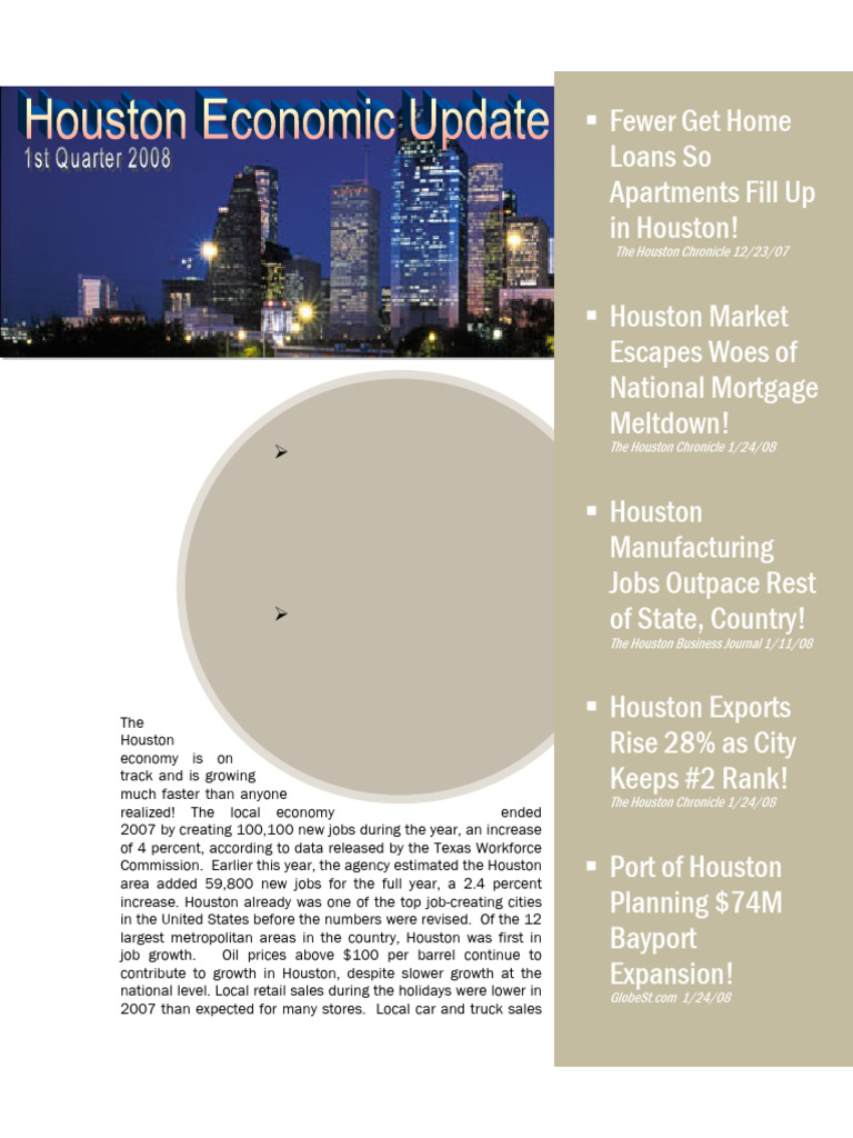 Houston Economic Update | PDF