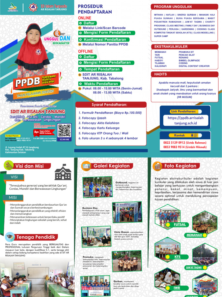 BROSUR PPDB A4 | PDF