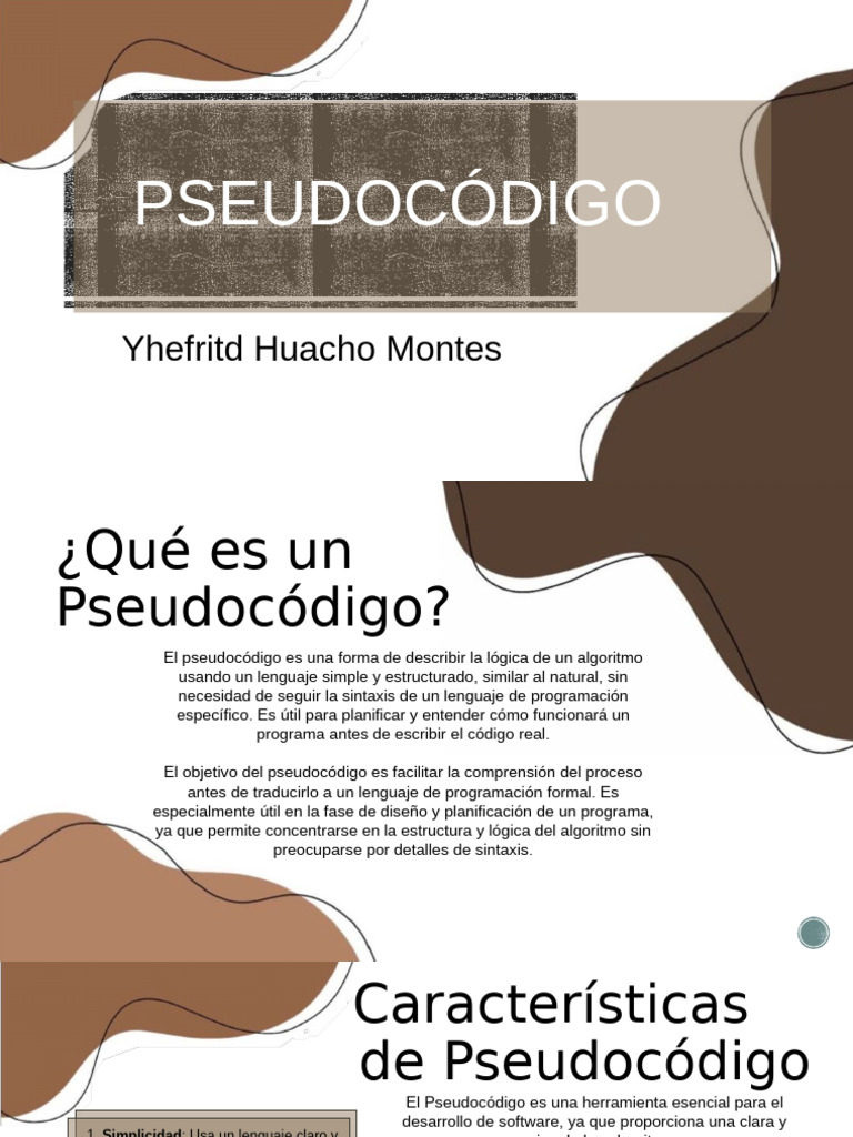 PSEUDOCÓDIGO Semana1 | PDF