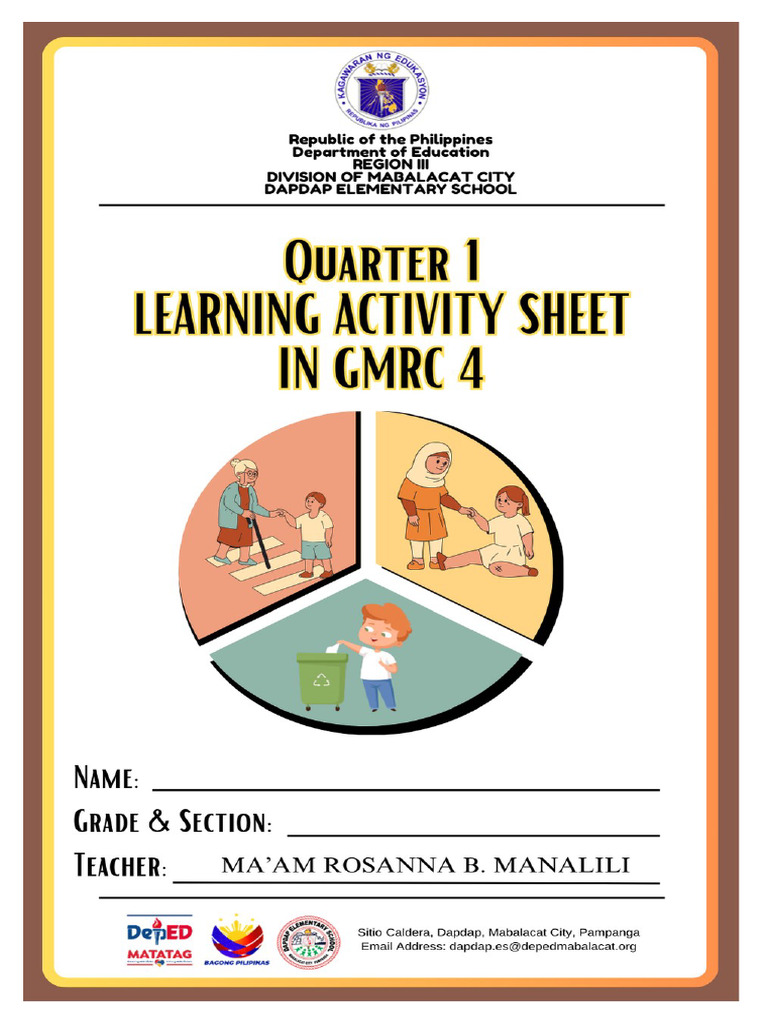 GMRC Quarter 1 | PDF