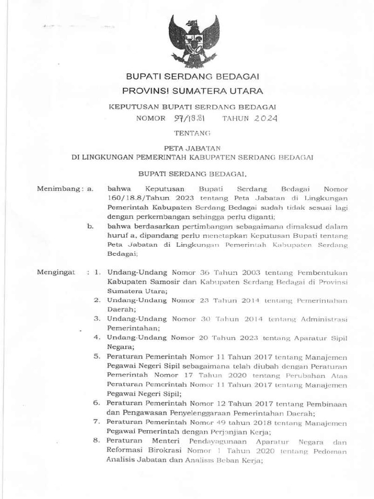 Peta Jabatan Tahun 2024 - Kompress | PDF