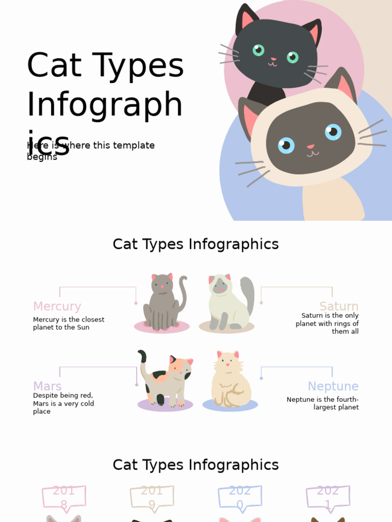 Cat Types Infographics by Slidesgo | PDF