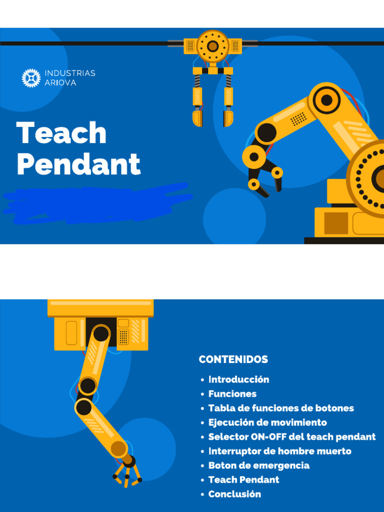 Teach Pendant | PDF