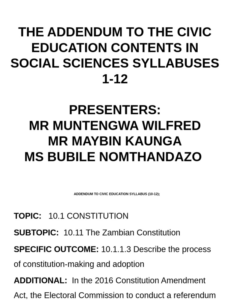 Grade 10-12 Civic Education | PDF | Citizenship | Politics