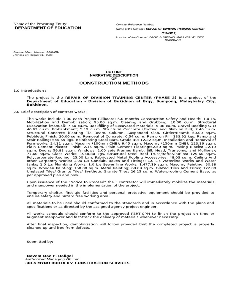 Construction Method | PDF