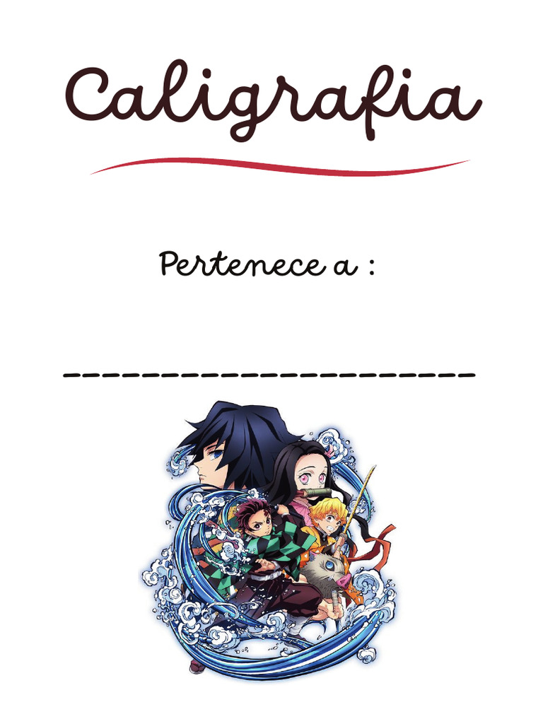 Caligrafia Demon Slayer | PDF