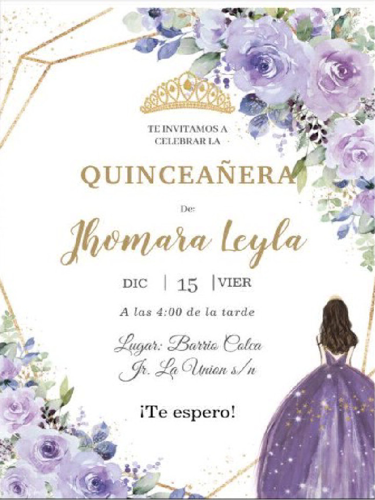 quinceañera | PDF