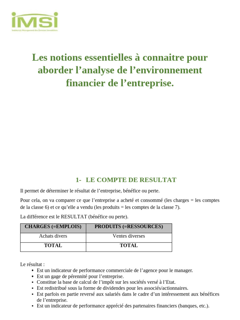 Cours Environnement Financier | PDF