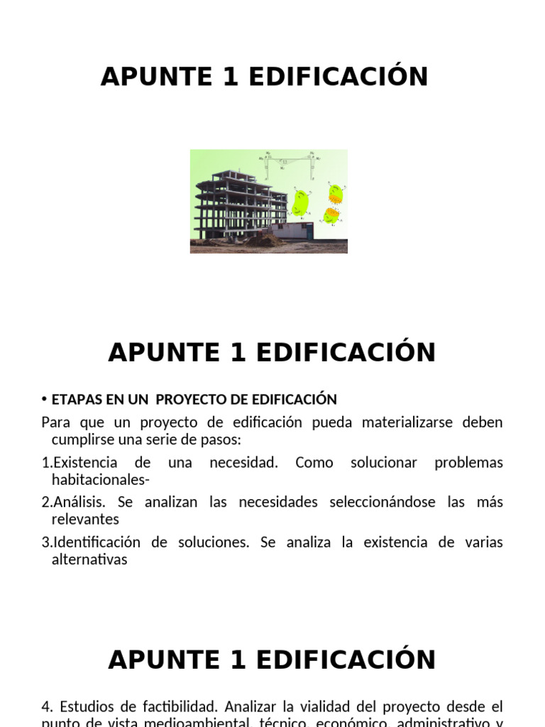 APUNTE 1_EDIFICACIÓN | PDF