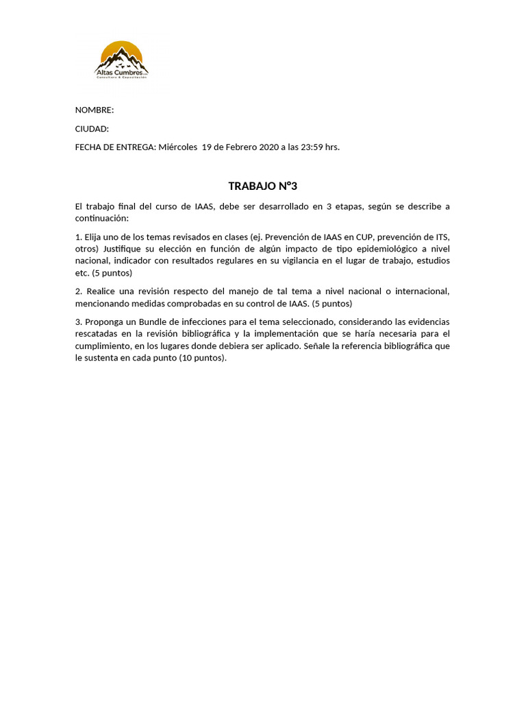 Trabajo #3 IAAS | PDF