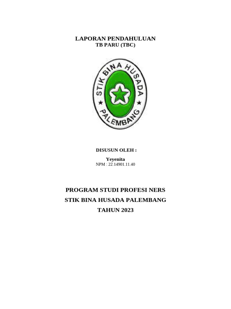 LP - TB Paru-Kmb | PDF
