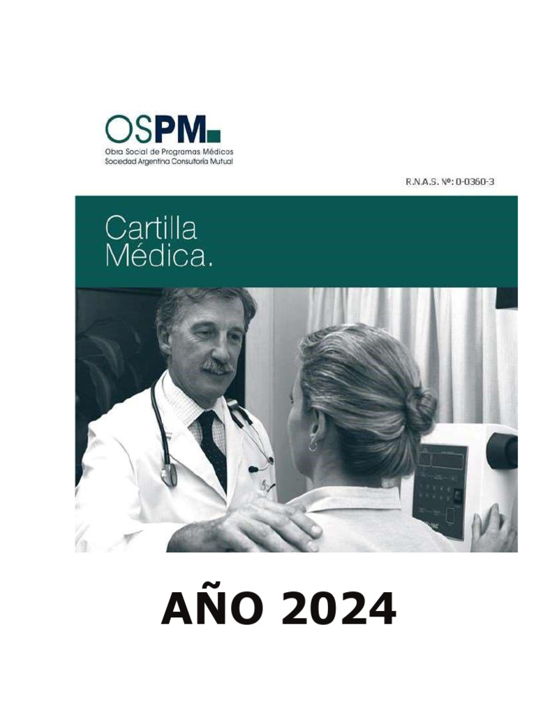 Cartilla 2024 OSPM-Prestadores | PDF