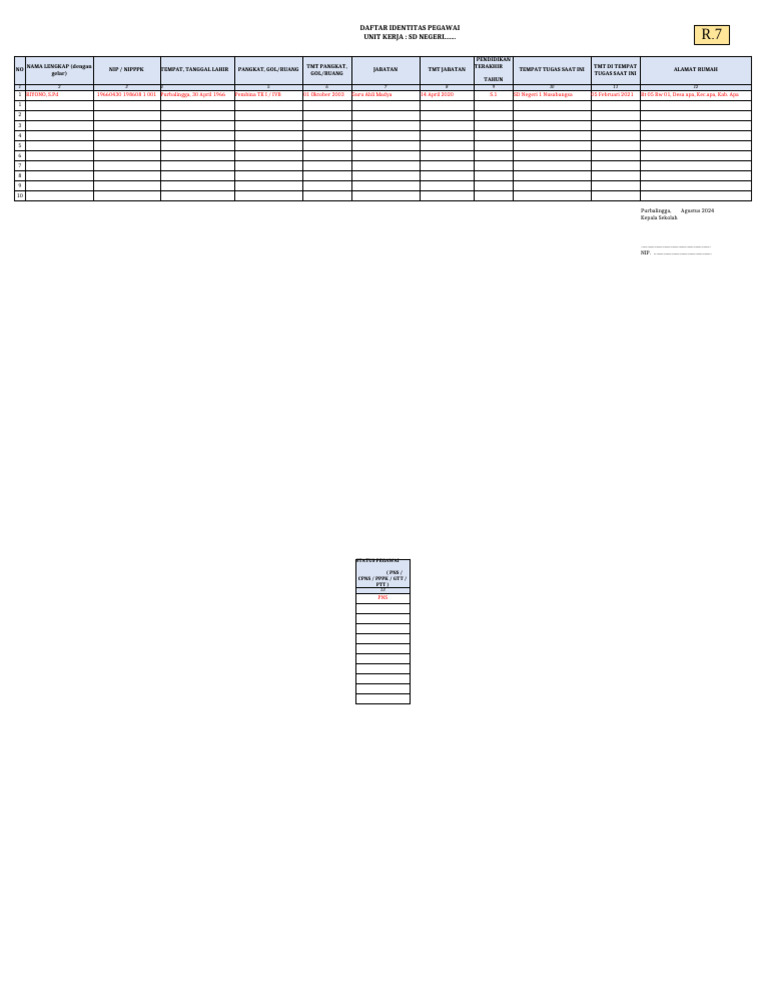 Form R.7 - SDN .............................. | PDF
