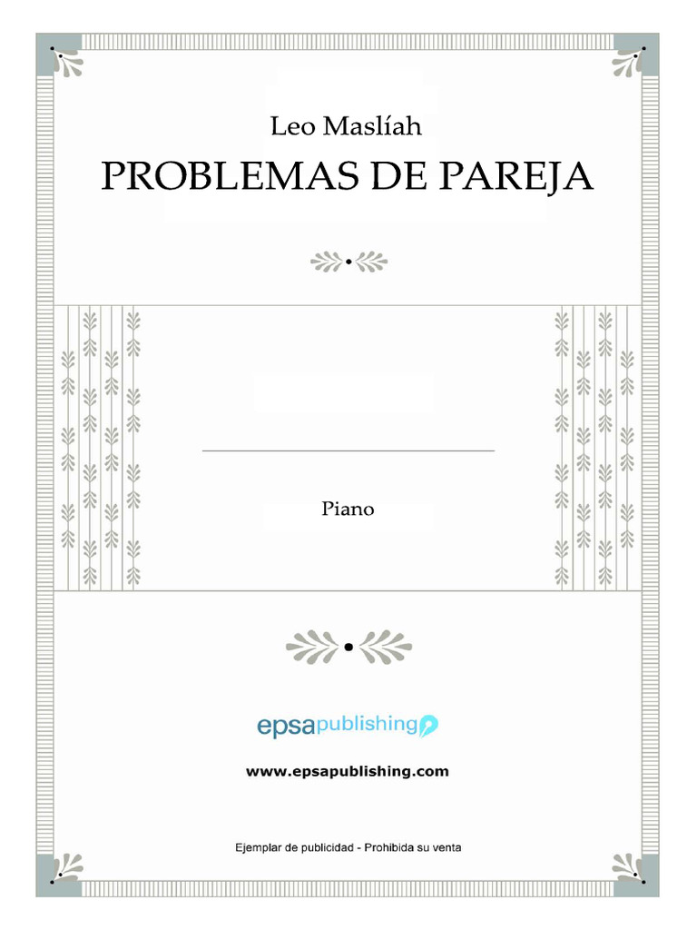 masliah-MASLIAH ProblemasDePareja | PDF