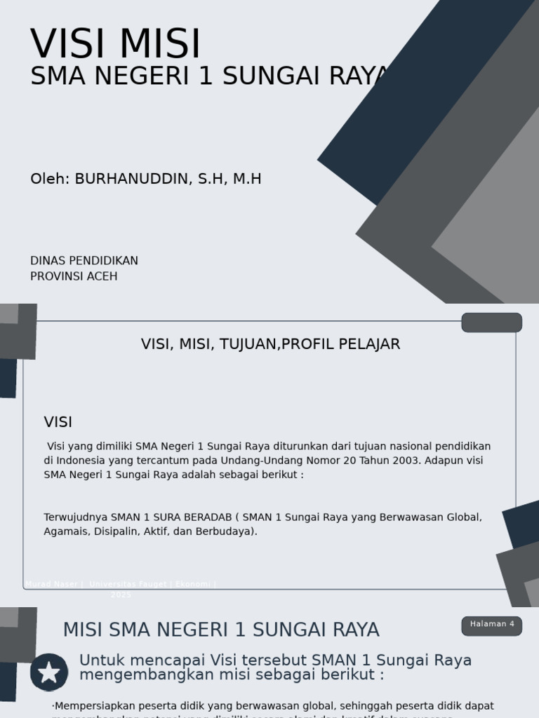 VISI MISI | PDF