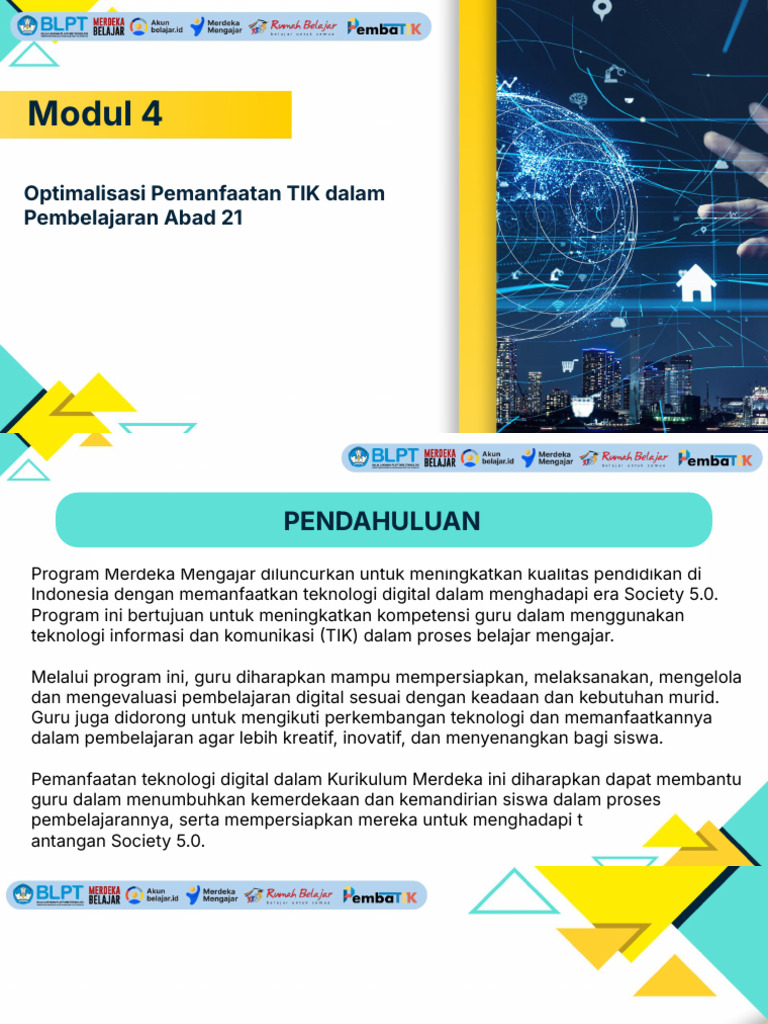 Paparan Modul 4 PembaTIK 2024-1 | PDF