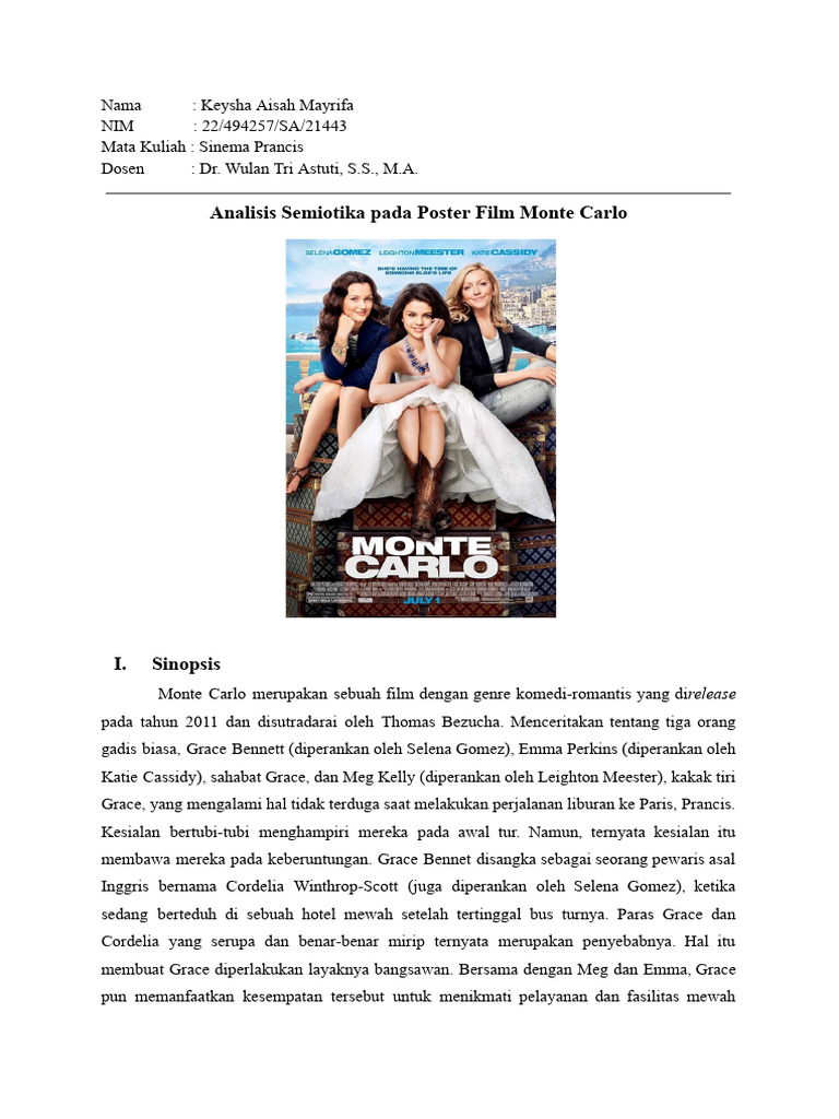 Analisis Poster Film | PDF