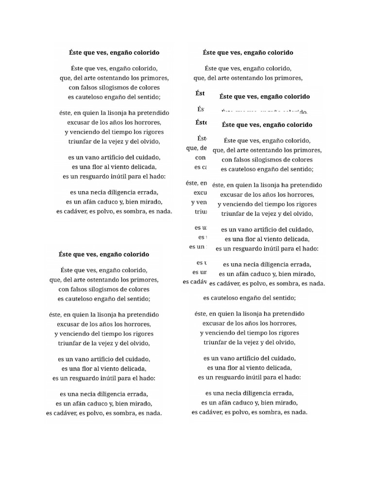 poema | PDF