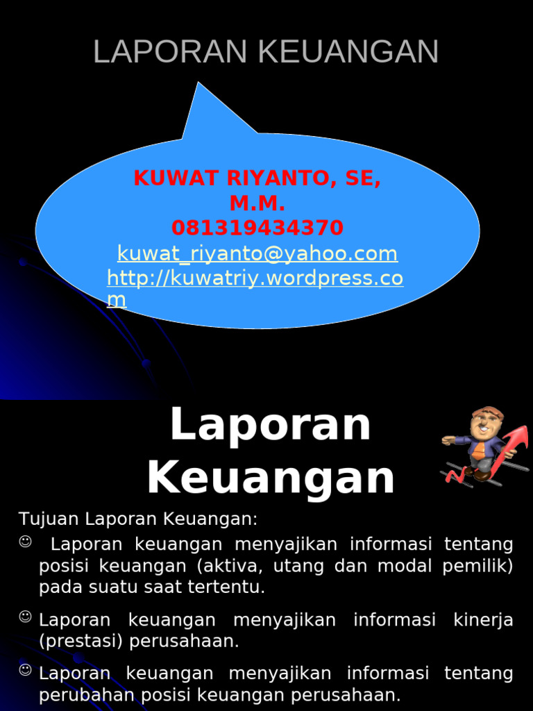 Laporan Keuangan Mhs Pert 6 | PDF