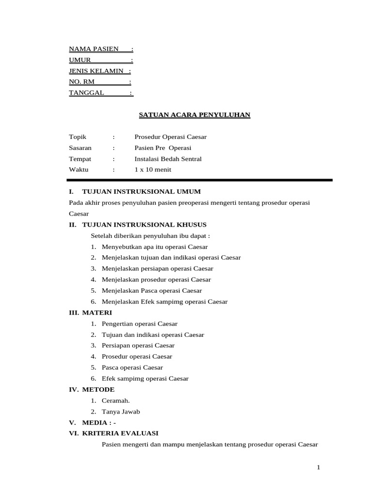 SAP Prosedur Operasi SC | PDF | Self-Improvement | Wellness