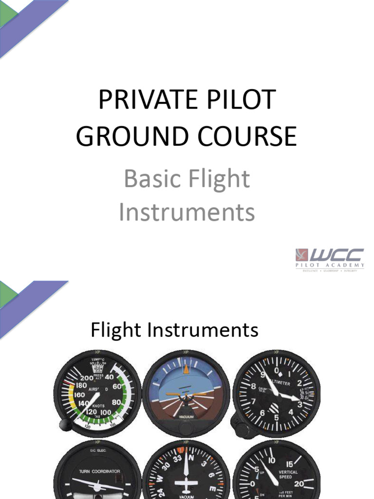 3 Flight Instruments | PDF