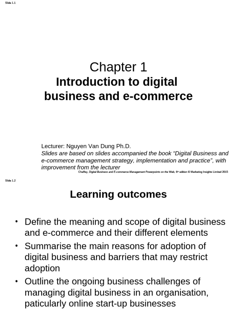 Chapter 1 Final | PDF