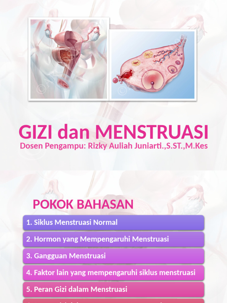 Gizi Dan Menstruasi | PDF