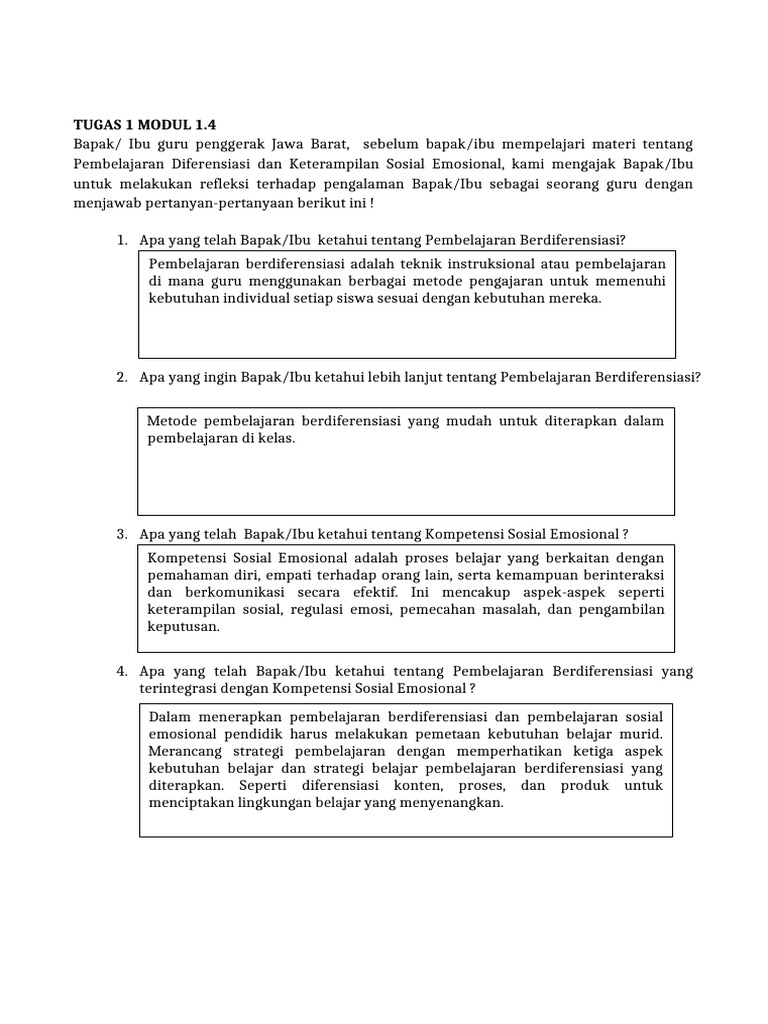 Lk Modul 1.4 Level 1 | PDF