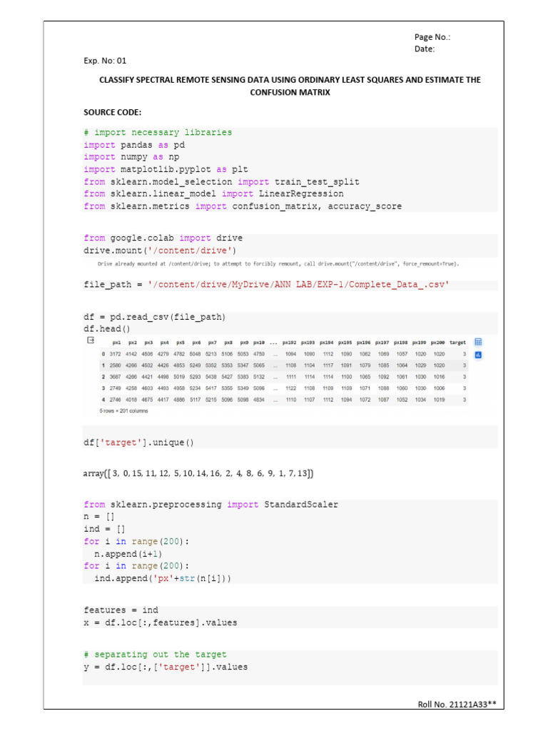 Ann Exp 1-3 Print | PDF