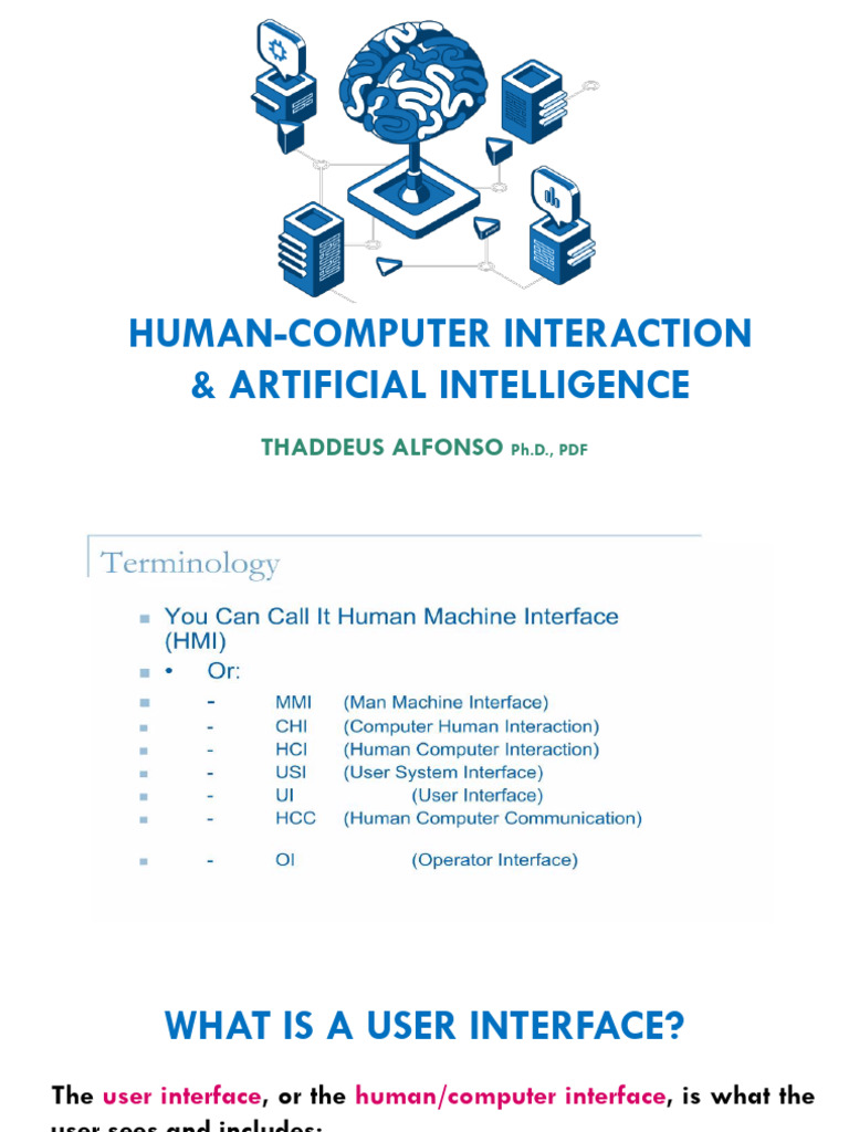 Module 1 - Introduction To Hci Ai - Tad | PDF