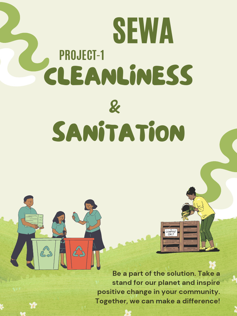 SEWA-Project1 Cleanliness and sanitation | PDF