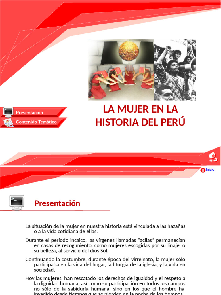 La Historia de La Mujer en El Perú | PDF | Mujer