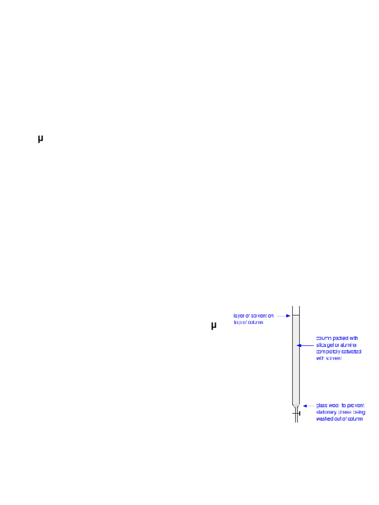 Isolation and Purification of Organic Compounds Thin Layer . | PDF