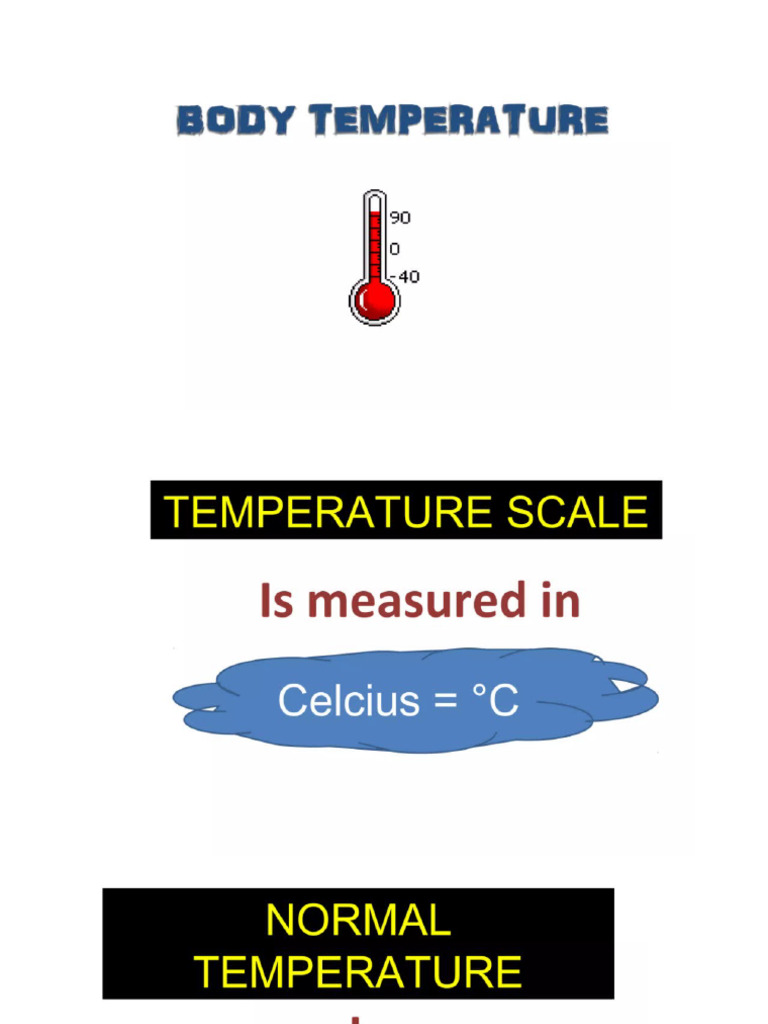 Body Temperature | PDF