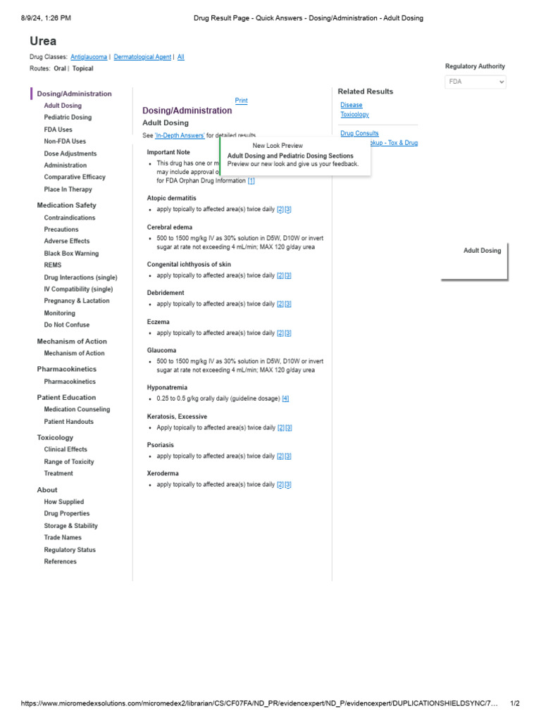 Debridement Urea | PDF