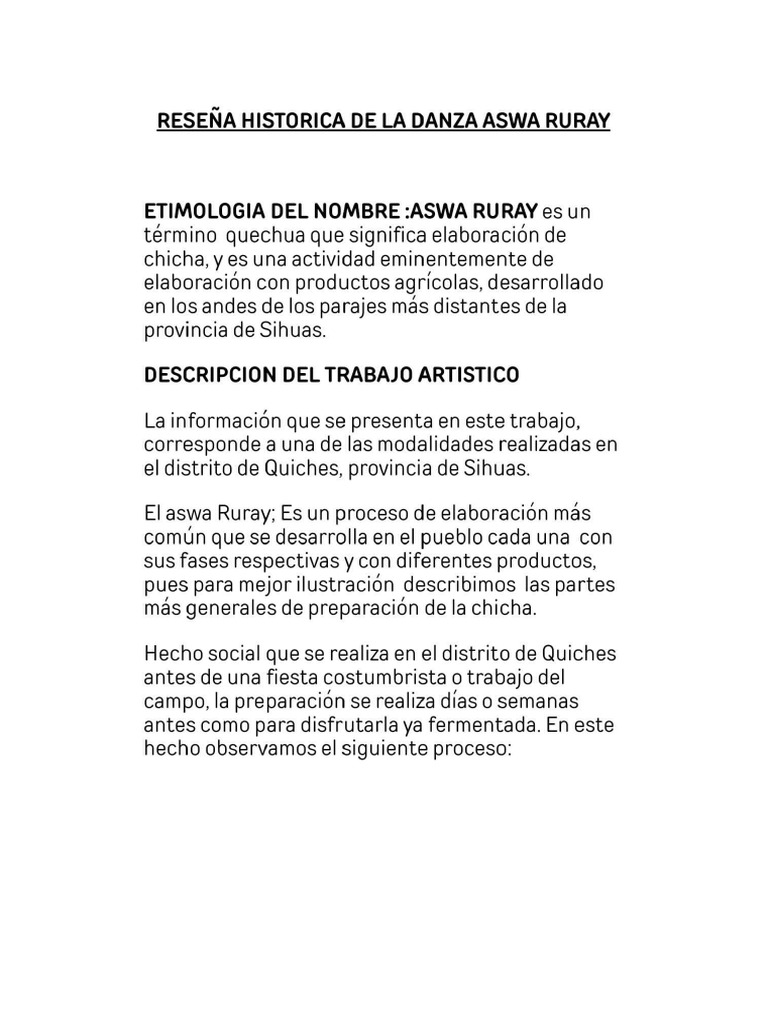 Aswua Ruray 6to Primaria | PDF