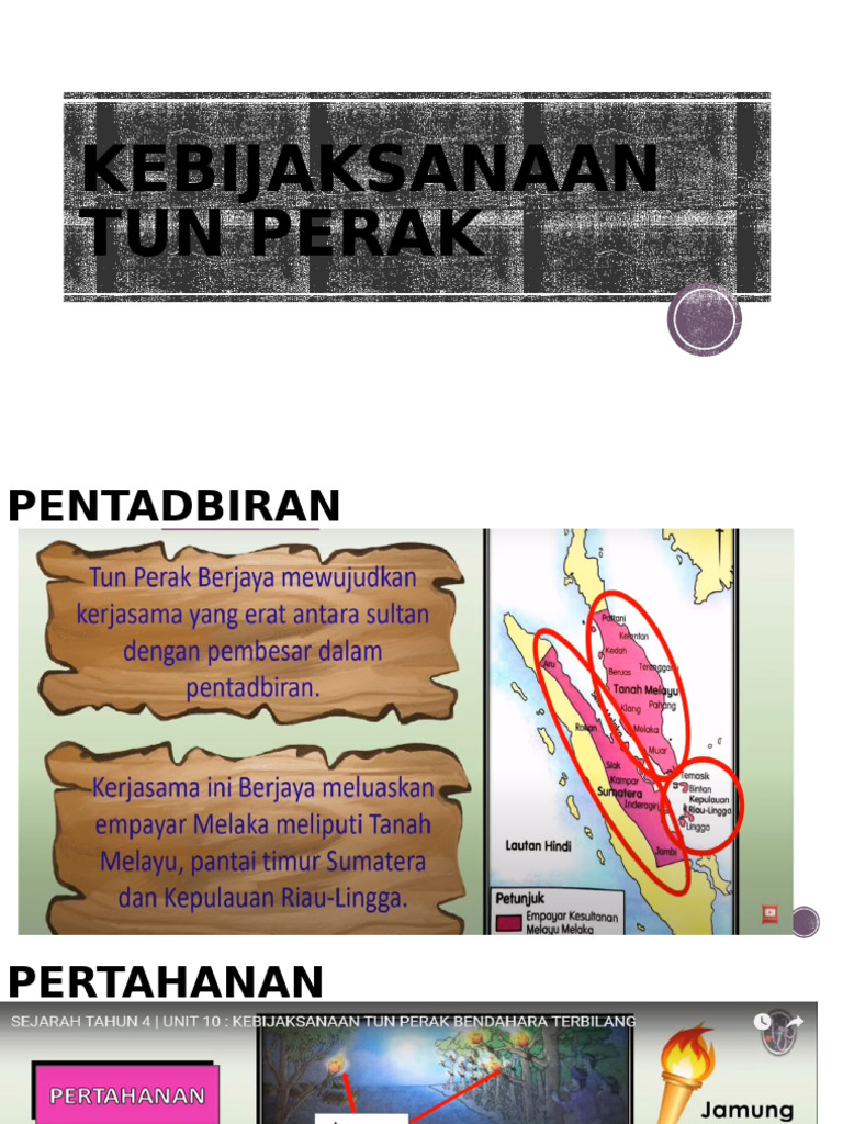 Kebijaksanaan Tun Perak | PDF