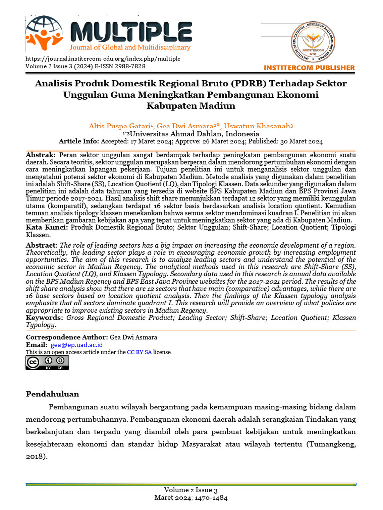 12 Altis Puspa Gatari Et Al 1470-1484 | PDF