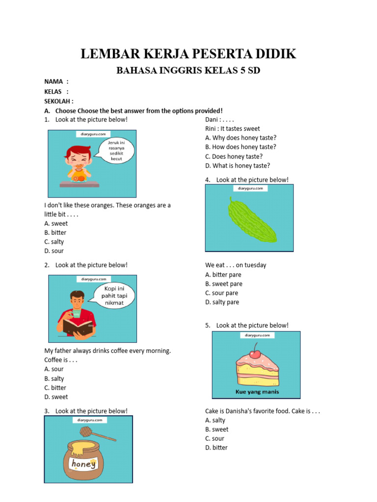 LKPD Kls 5 | PDF