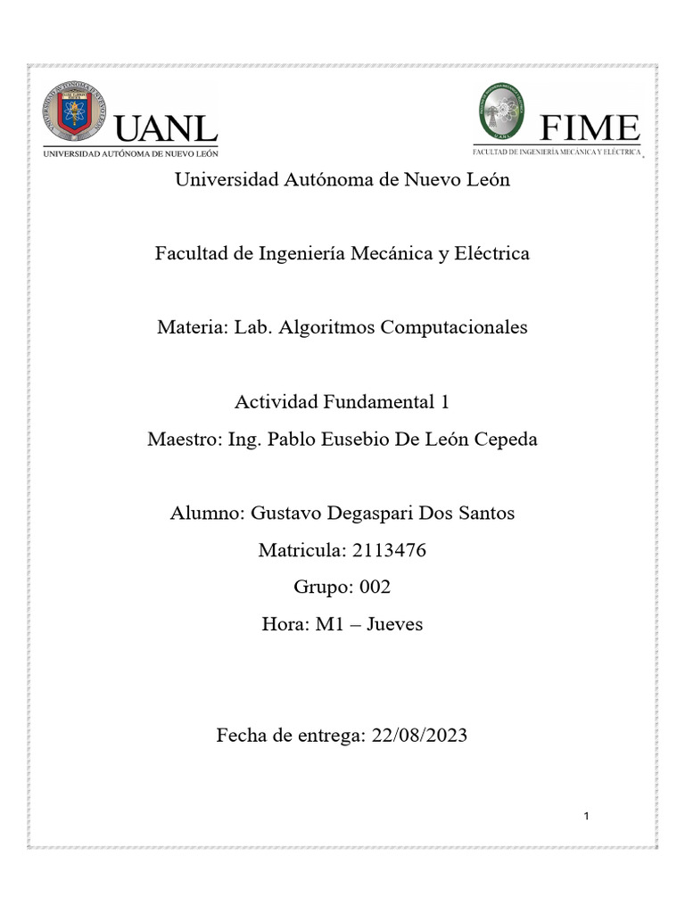 GDDS - Fundamental 1 - Lenguajes | PDF