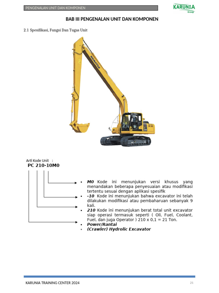 Bab Iii Pengenalan Unit Dan Komponen | PDF