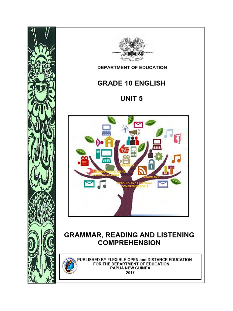 G10 English Language Unit 5 | PDF