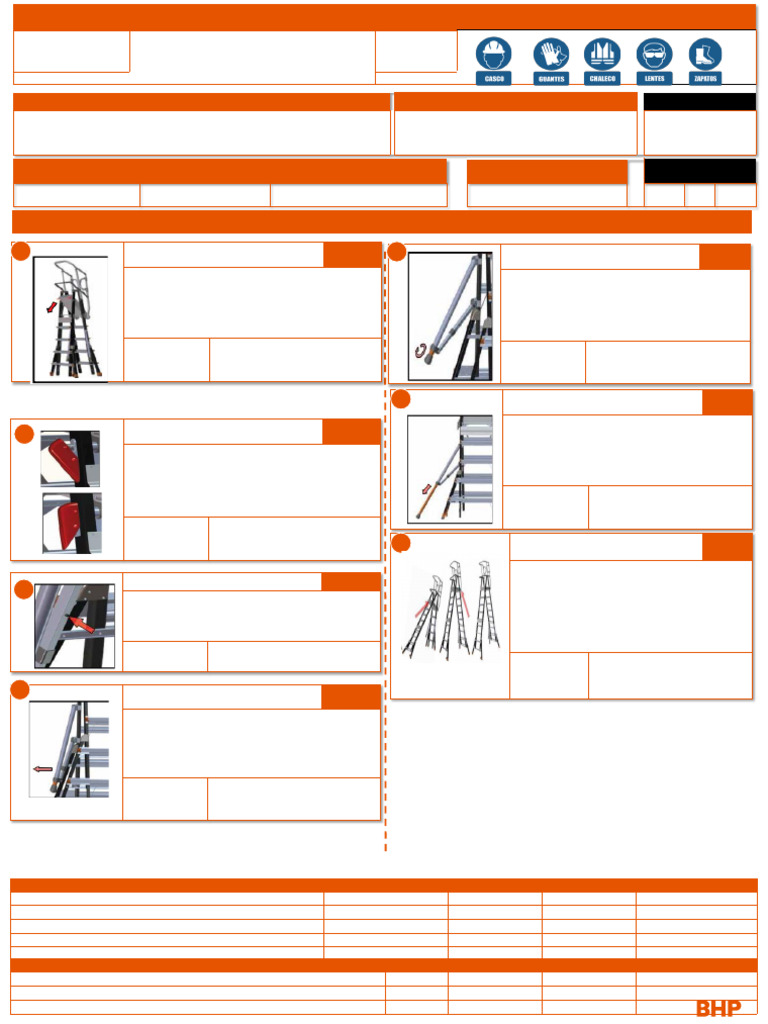 Instructivo Escalera Cage | PDF | Escalera