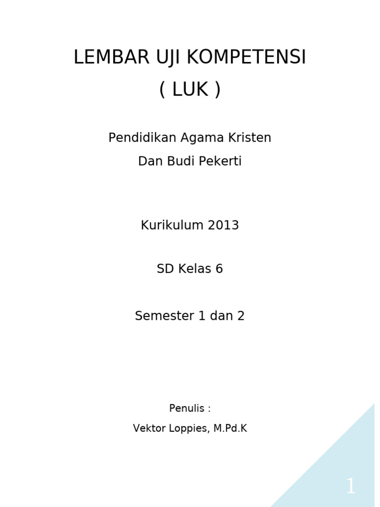 LKS Kelas 6 | PDF