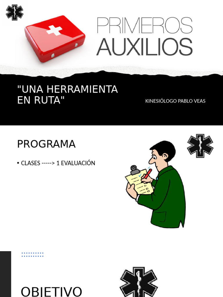 PPT 1° auxilios PV (1) | PDF
