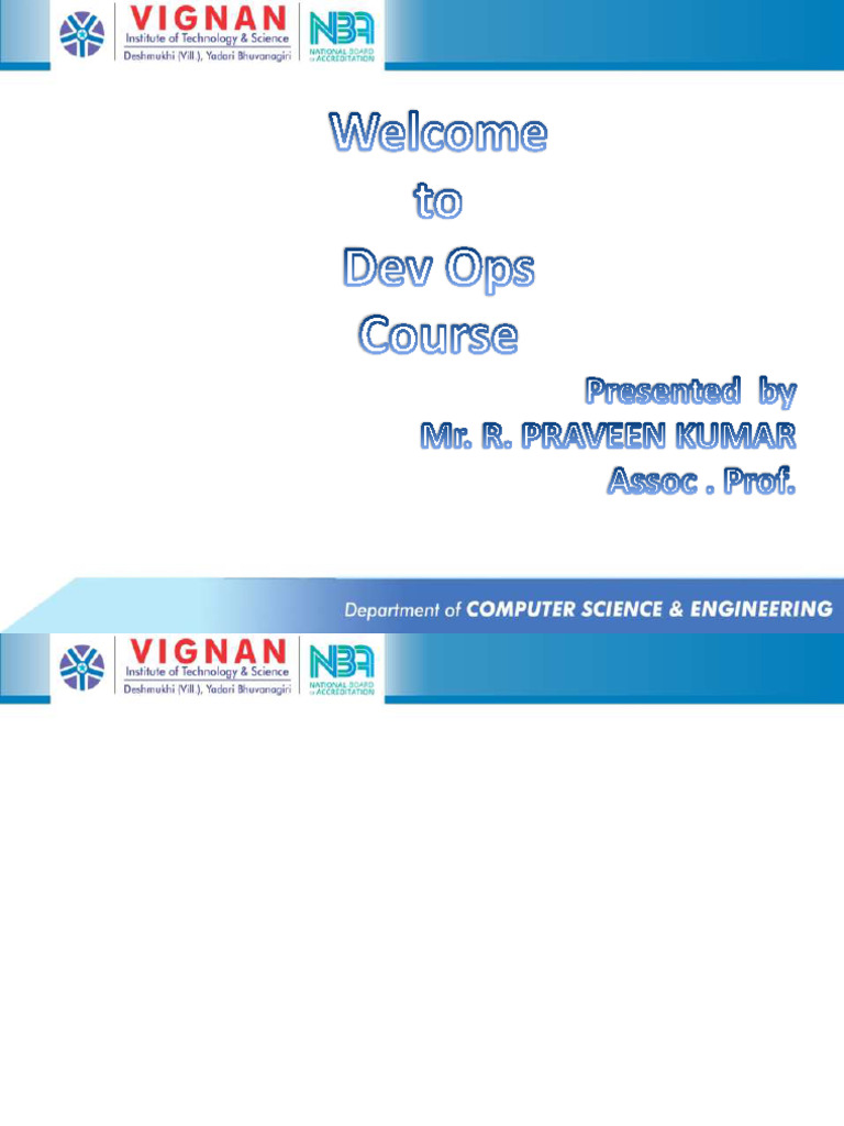 DevOps Unit 5 | PDF DevOps Unit 5 | PDF
