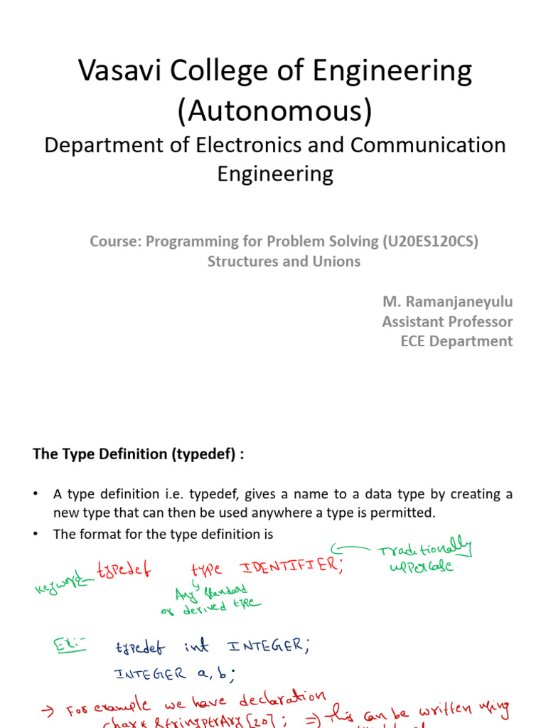 PPS Part-10 Structures | PDF