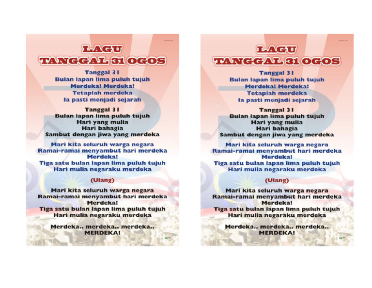 Lagu Tanggal 31 | PDF