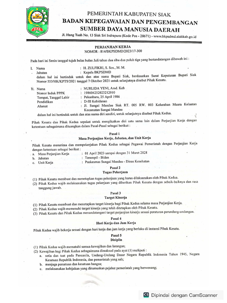 Nurlida Yeni - SPK2023 | PDF